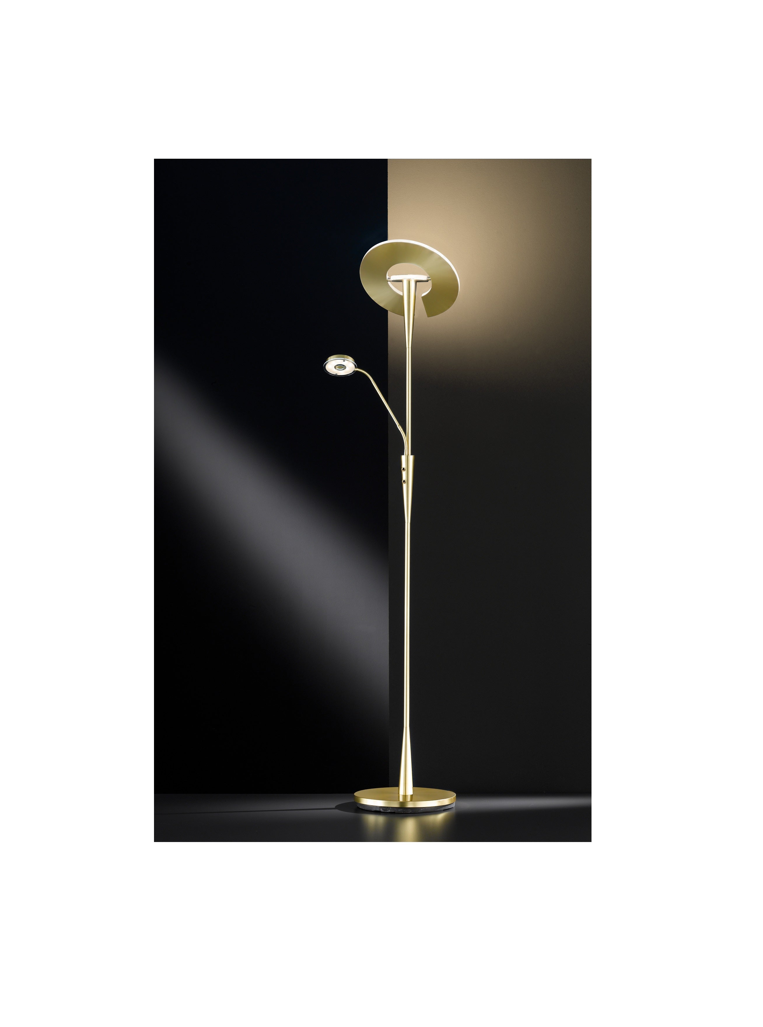 Trio Leuchten Quebec Integriert, 30 W, Ottone Opaco, 60 x 35 x 180 cm ...