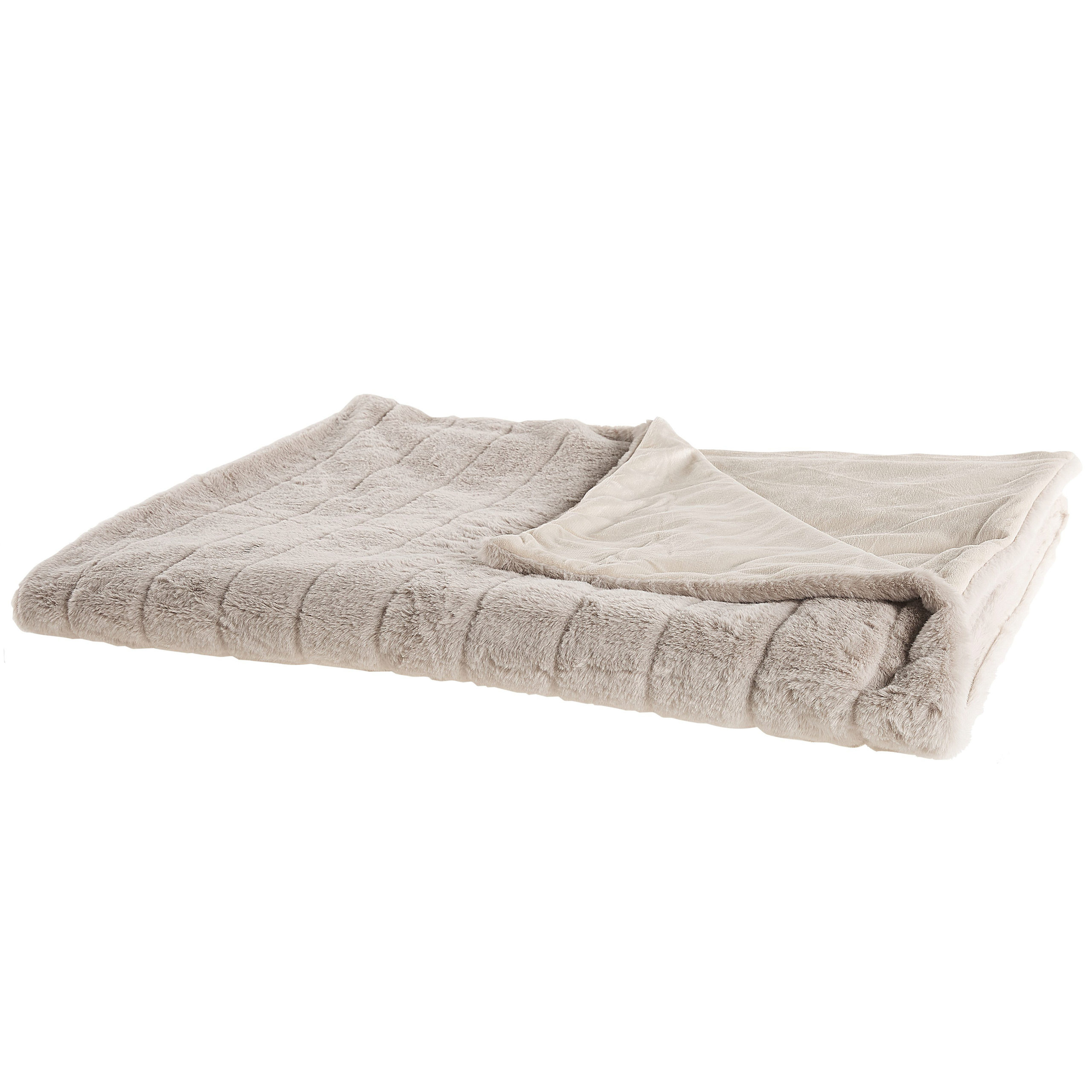 Couverture LABYAR 180 x 220 cm Beige | Leroy Merlin
