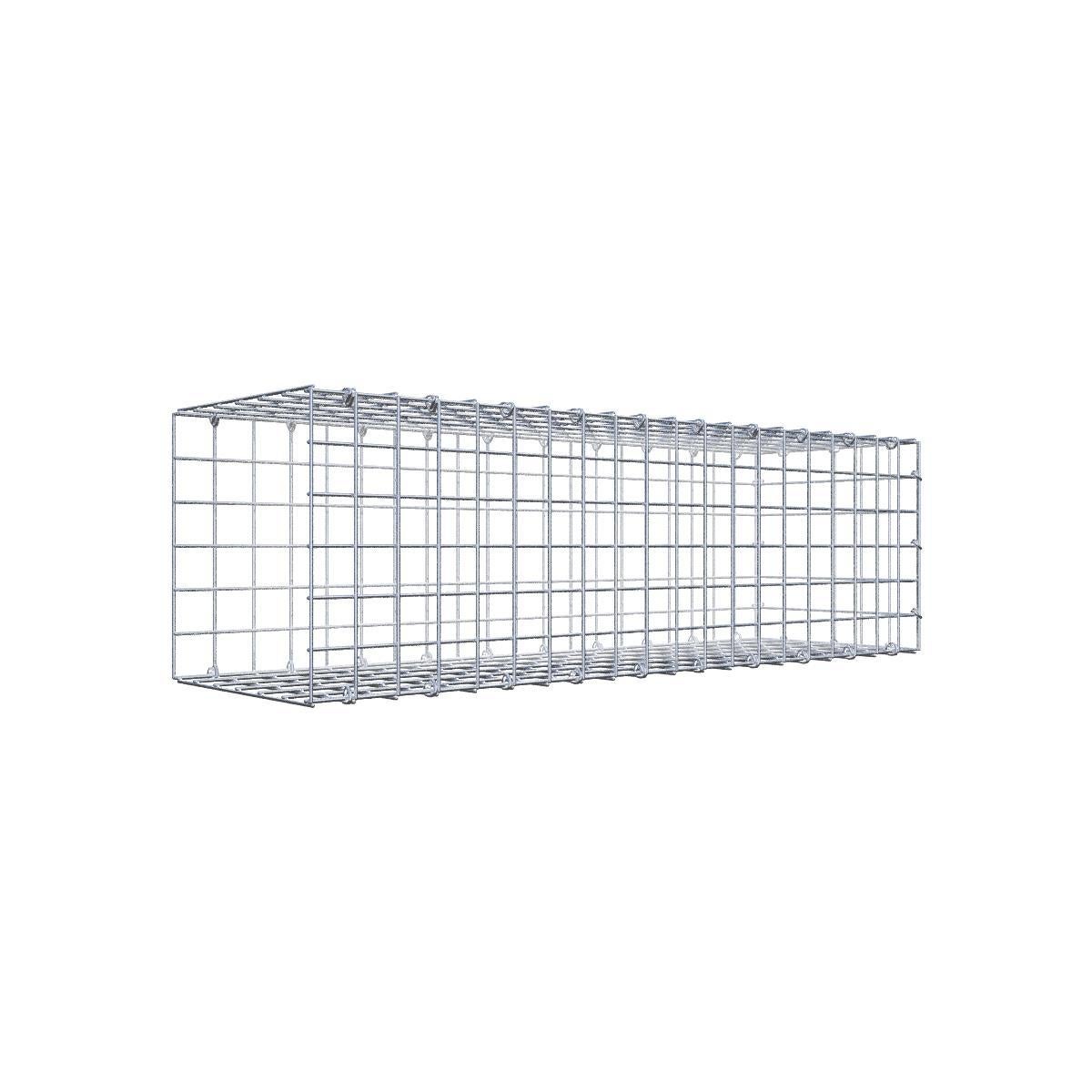 Gabiona - Gabion à monter en longueur 100 cm x 30 cm x 30 cm (L x H x P), maille 5 x 5 cm ...