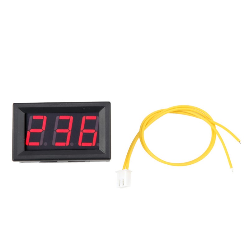 Digital Voltmeter 0.56inch Two Wire AC 70-380V Digital LED Display ...