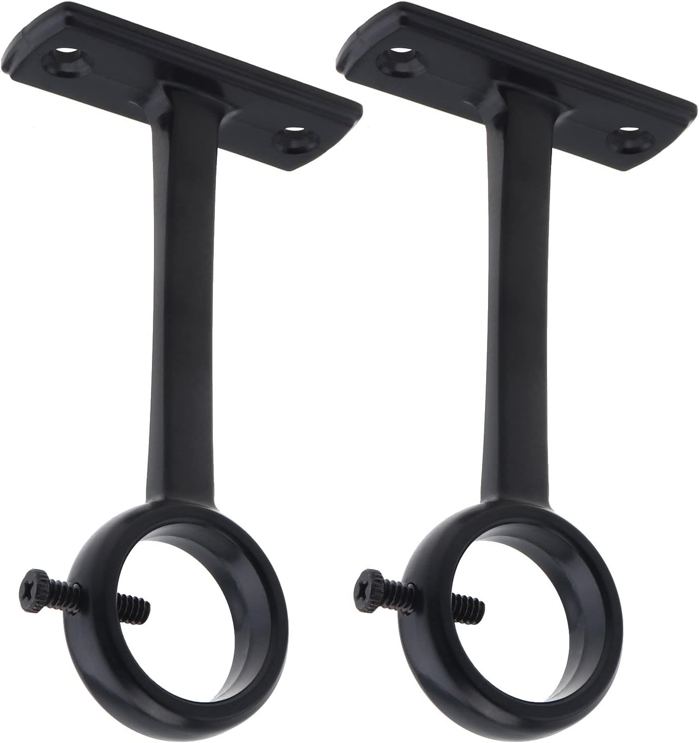 Support court pour barre à rideau 28 mm - 2 Pièces - Aluminium Support ...