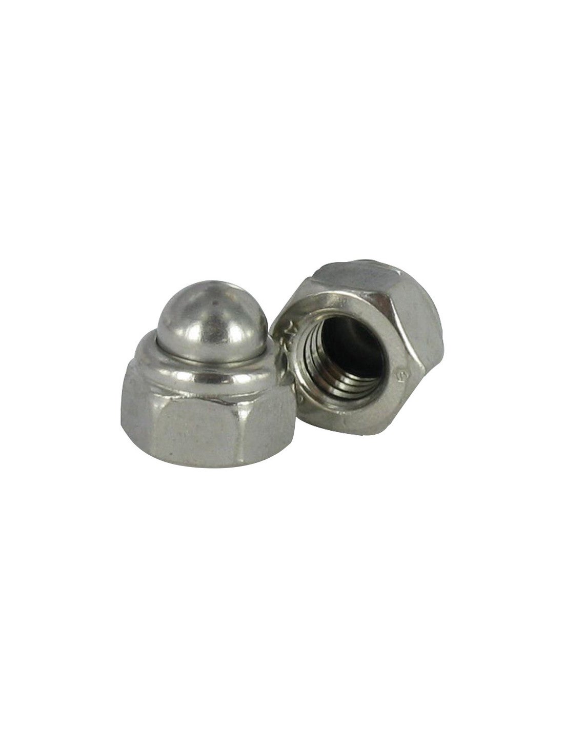 Ecrou Borgne Frein M6 Inox A2-10 pièces | Leroy Merlin