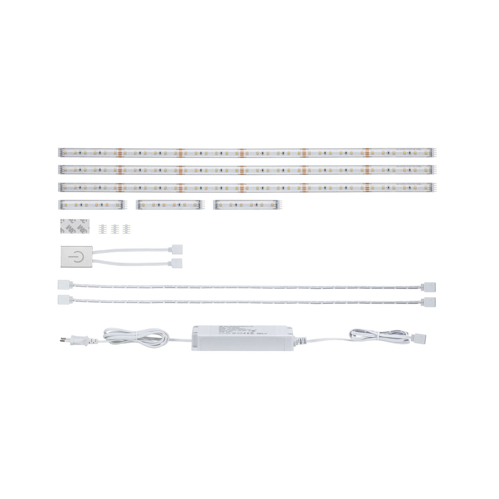 MaxLED 500 Strip LED Blanc chaud Kit de cuisine Kit de base 1,8m ...