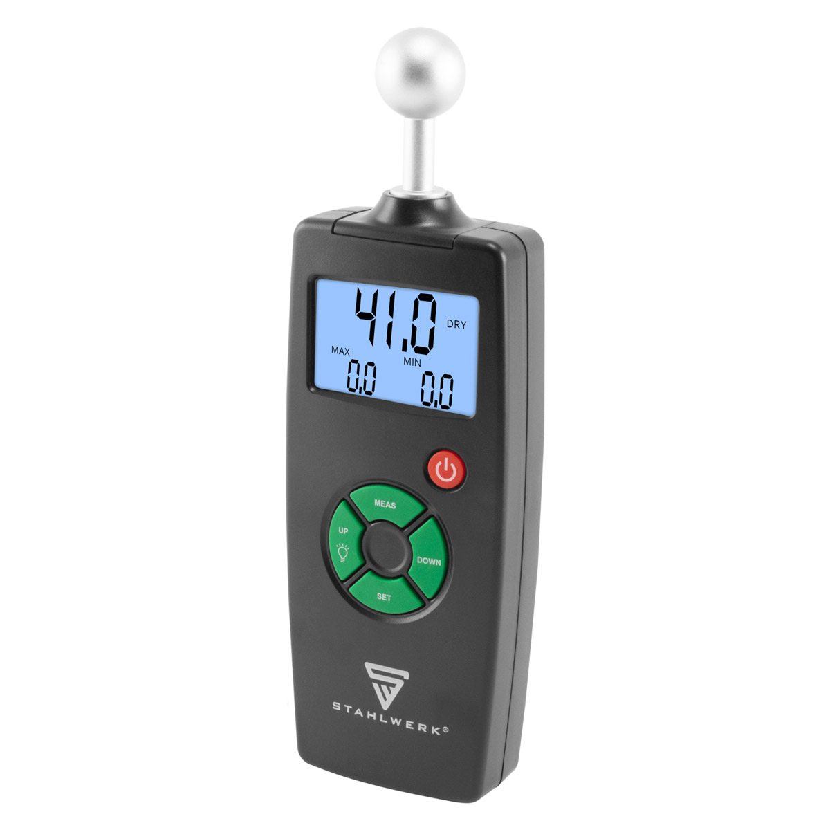 STAHLWERK Humidimètre professionnel FM-100 ST avec profondeur de mesure de 40 mm | Leroy Merlin
