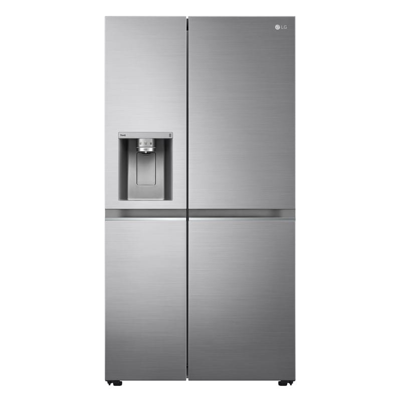 Lg Gslv90pzad Frigo Américain Autoportante 635 L D Acier Inoxydable Leroy Merlin
