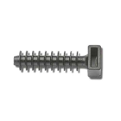 Supporto a Tassello per Fascette Norma Group 100 Unità Nero | Leroy Merlin