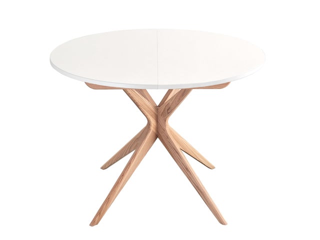 Table ronde extensible bois massif au meilleur prix | Leroy Merlin