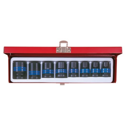 KING TONY - Coffret de douilles à choc 1/2" 8 pièces | Leroy Merlin