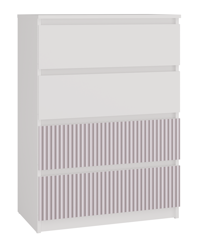 ASTER T4 - Arcón moderno 4 cajones - 97x70x40 - Mueble de almacenaje ...