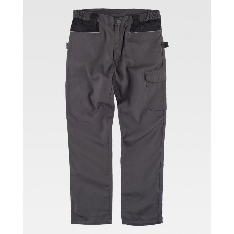 Pantalón Future con presillas a contraste WORKTEAM WF1050 | Leroy Merlin