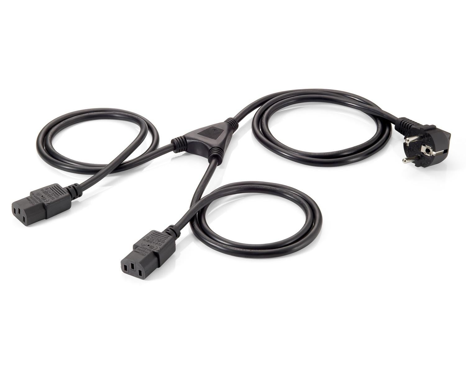 Equip 112220 câble électrique Noir 1,8 m Prise d'alimentation type F ...