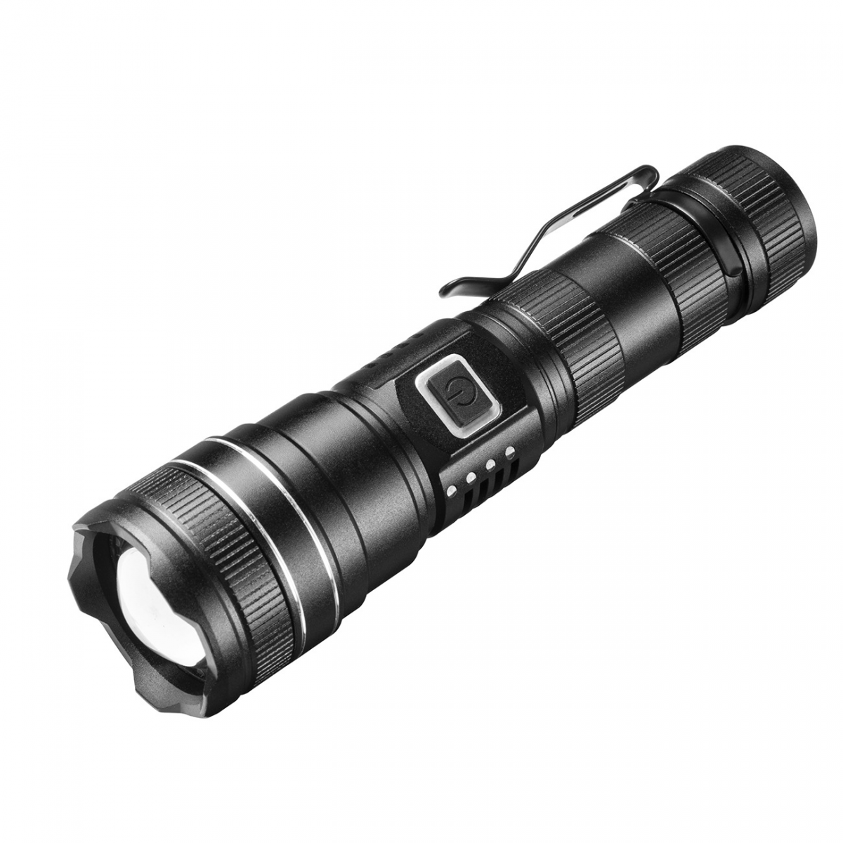 Lampe torche ultra-puissante, extrêmement lumineuse, avec câble USB-C ...