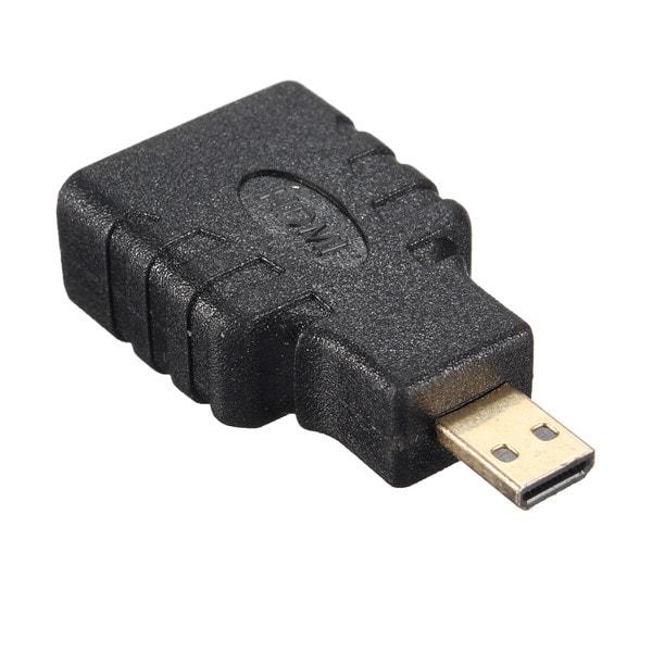 Adaptador Micro-HDMI a HDMI de alta calidad con revestimiento dorado ...