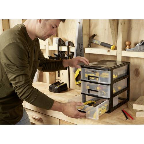 Stanley Porta Minuteria Essential Large 3 Cassetti Nero | Leroy Merlin