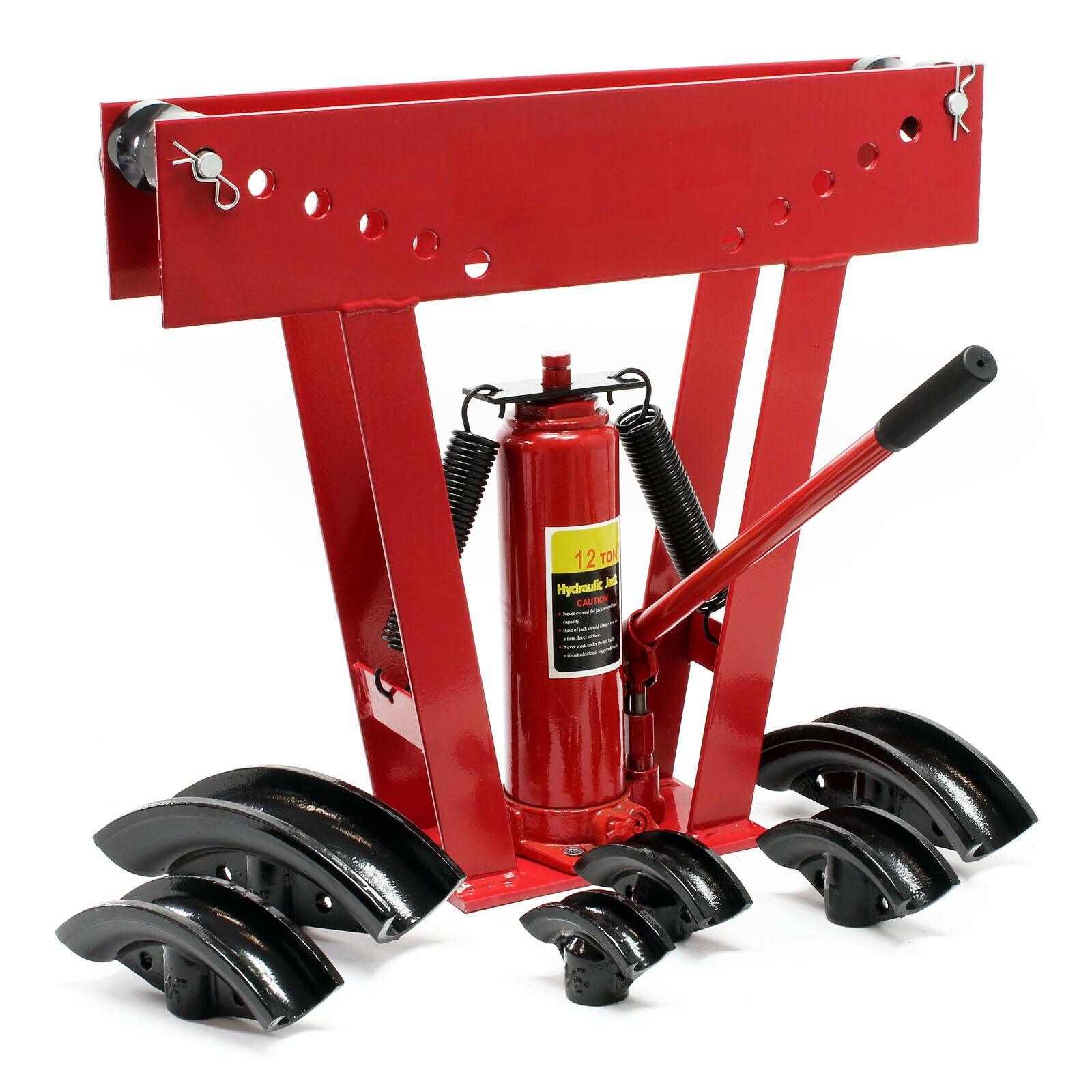 Cintreuse hydraulique 12 tonnes presse à cintrer plier machine tube chauffage atelier 16_0000775 ...