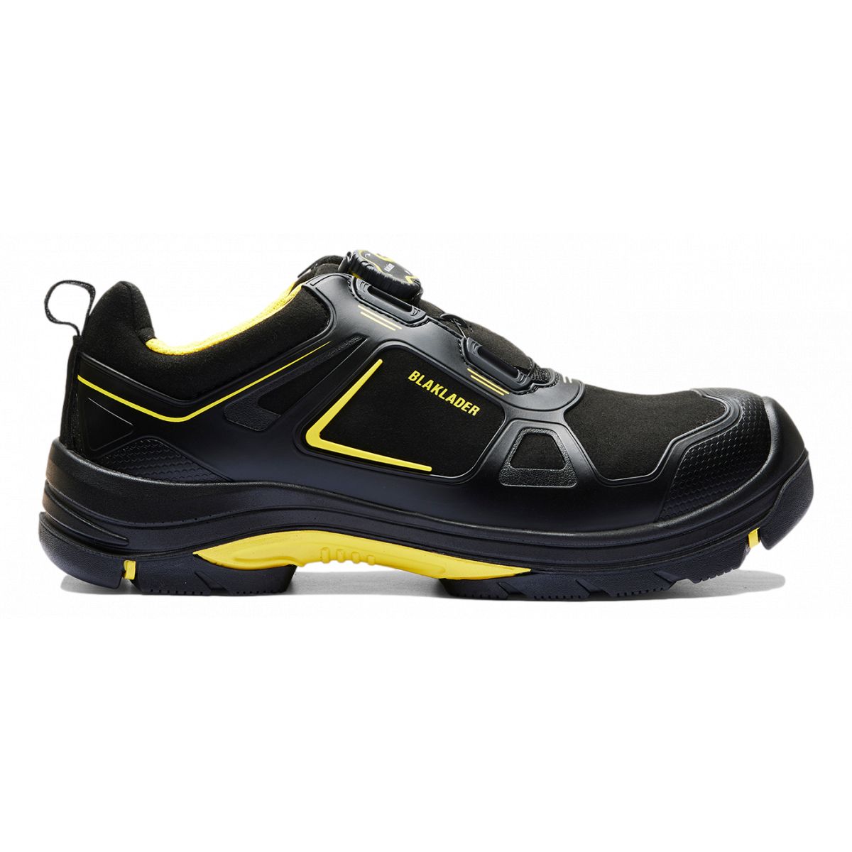 Chaussures de sécurité Gecko S3 SRC HRO ESD Noir et jaune - Blaklader ...