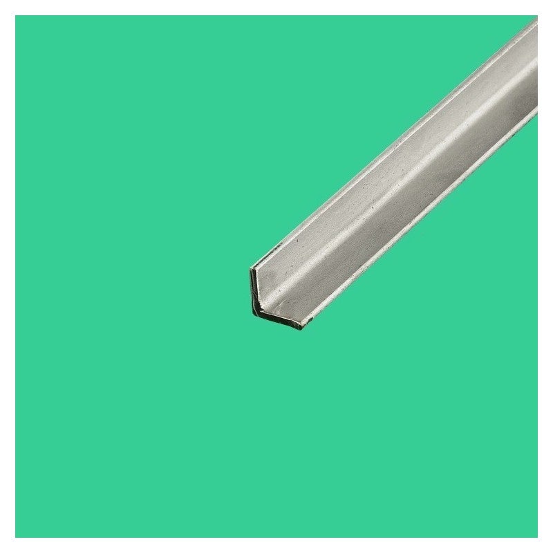 Corniere inox 50x50 ep 5 mm, Longueur : 4 metres | Leroy Merlin
