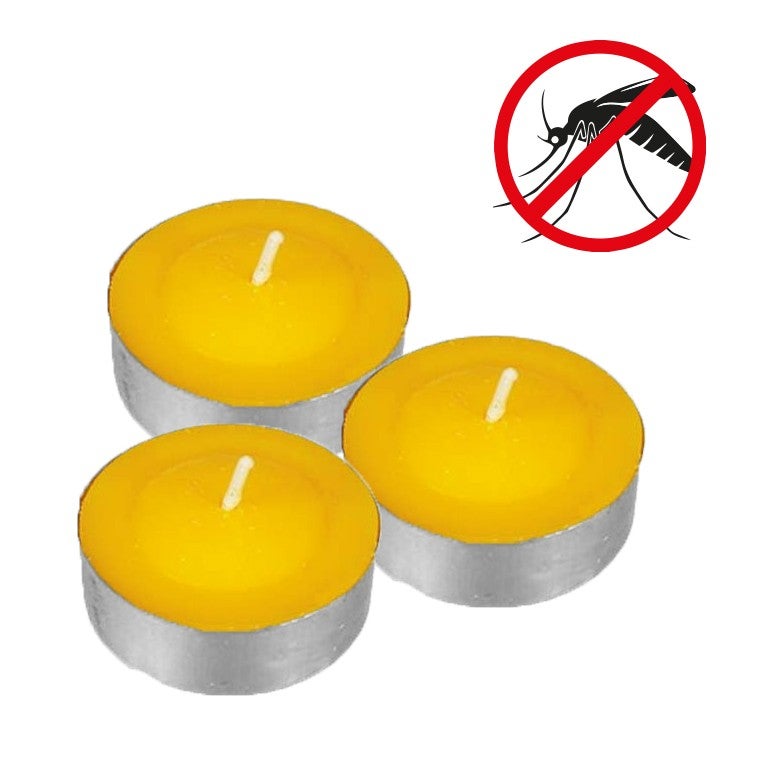Bougies chauffe-plat à la citronnelle (pack 15 unit.) | Leroy Merlin