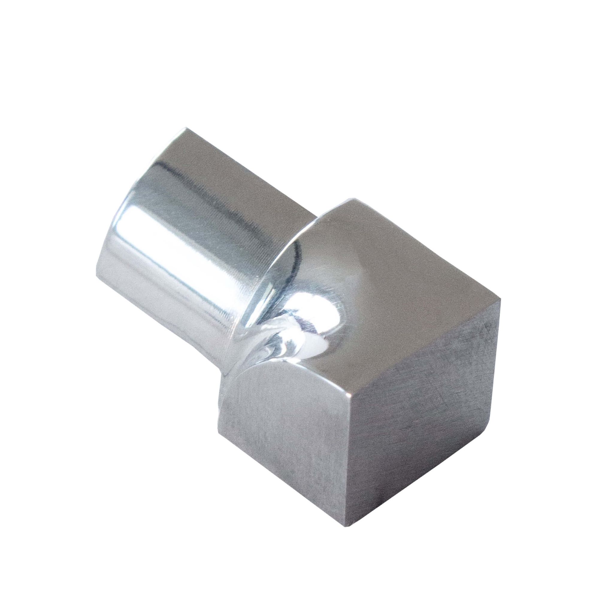 Coin intérieur pour profil carrelage quart de rond inox poli 8 mm ...