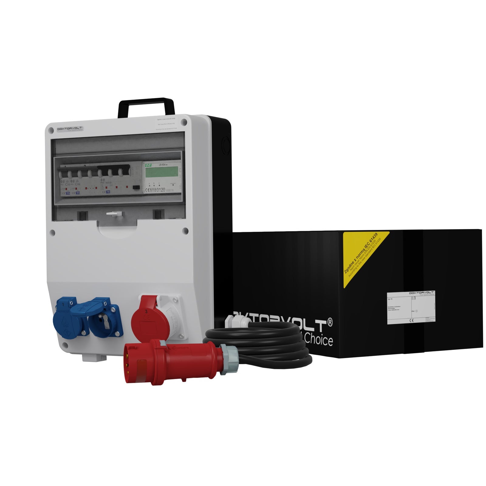 Tableau de distribution de bâtiment avec TD-S/FI SKH Coffret de ...