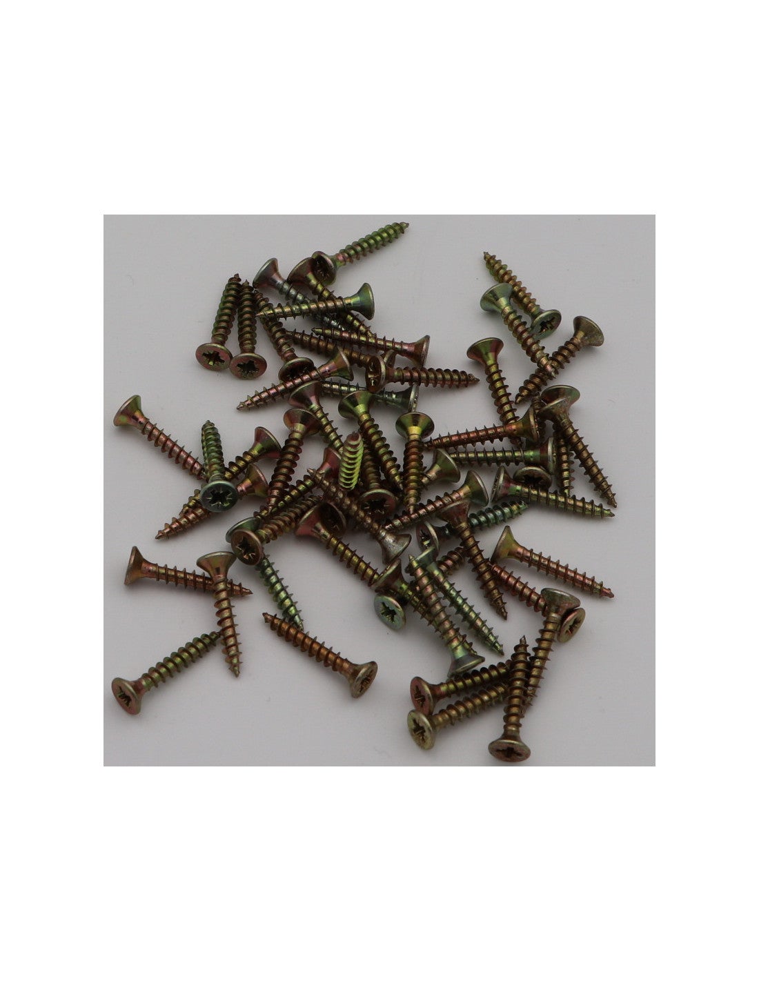 Sachet De 56 VBA Vis bois agglo Tête fraisée TF Pozi N°2 4X25 ...