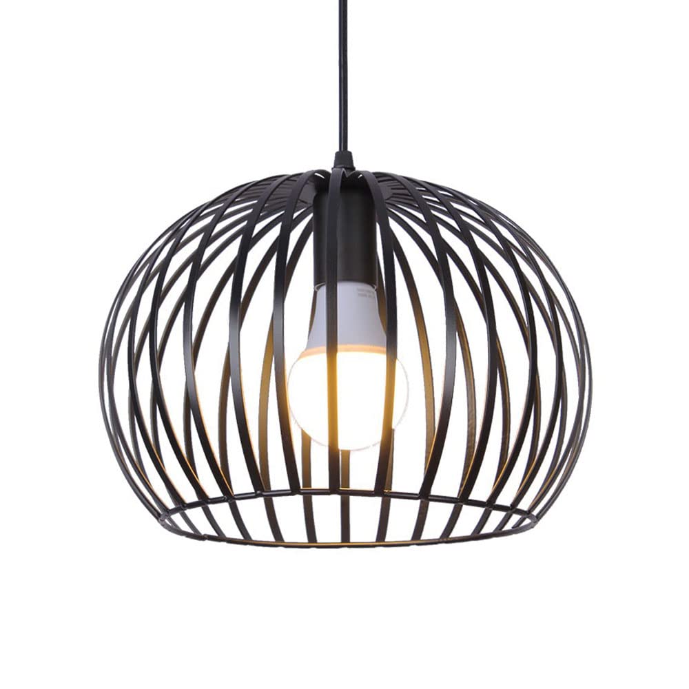 Lámpara colgante LED moderna, lámpara colgante de hierro calado ...