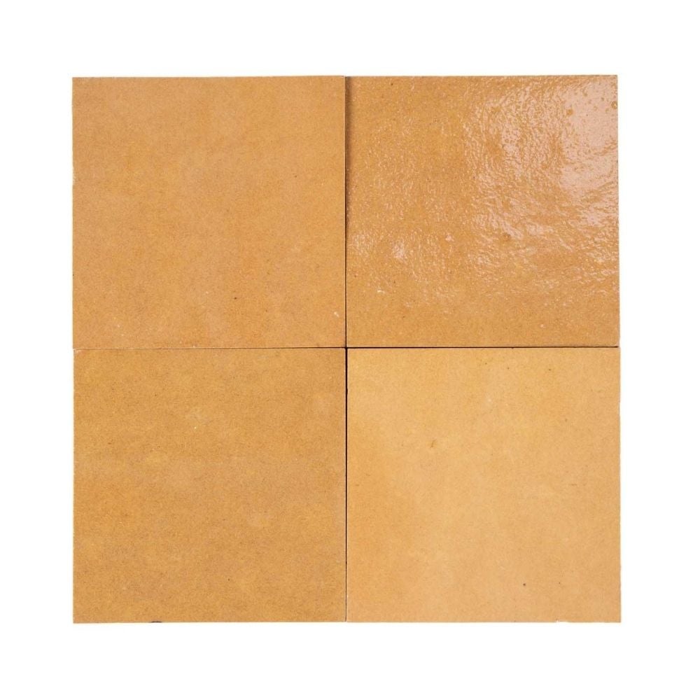 Zellige Marocain - 10x10 cm - Carrelage mur - Terre De Zellige 10x10 cm ...