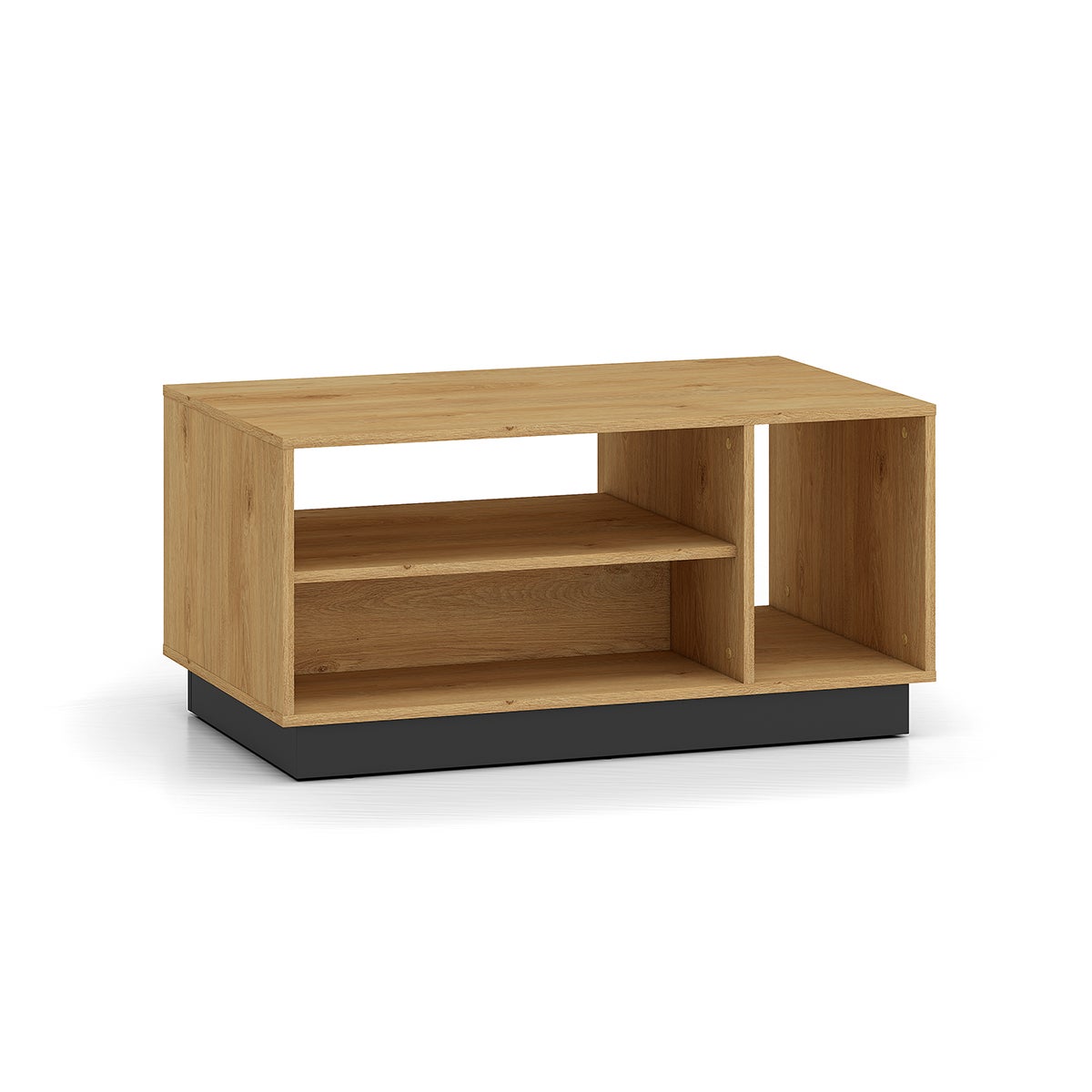 Table basse Ysia Bois et Noir | Leroy Merlin