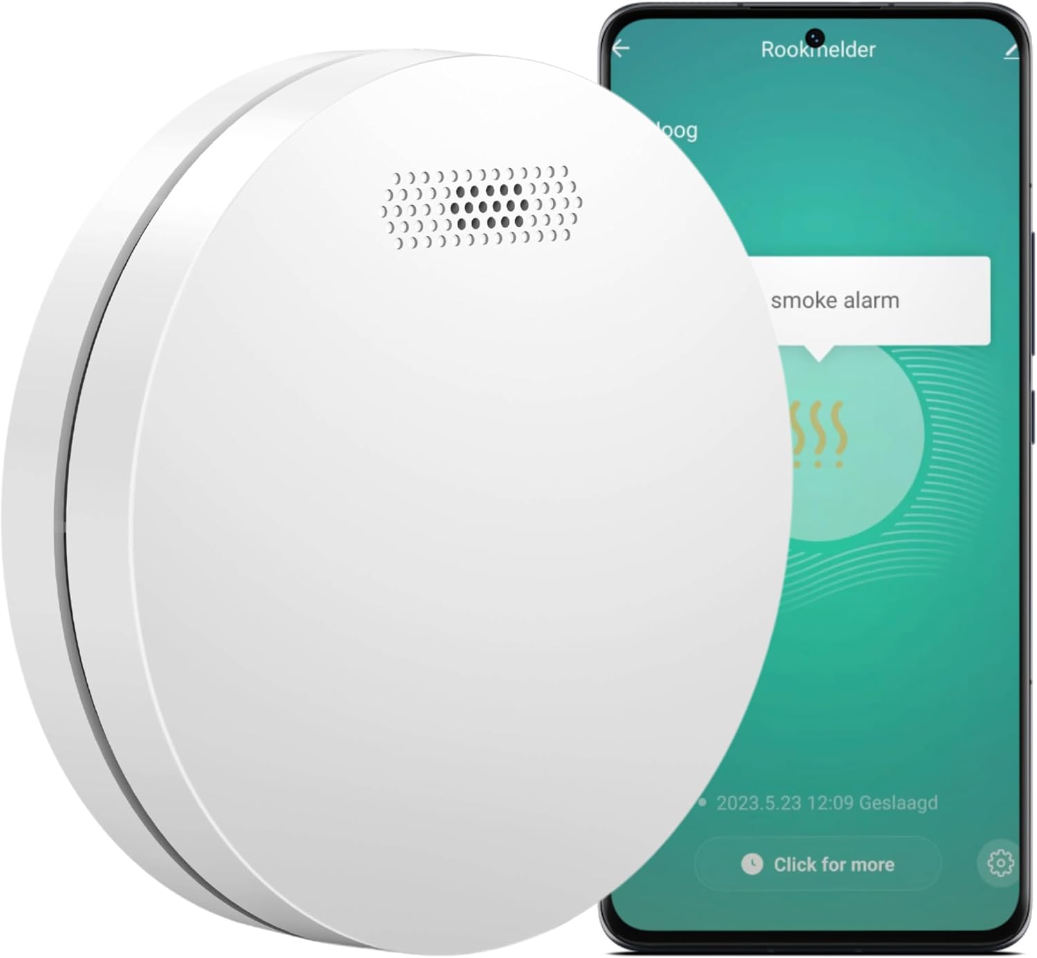Detector de humo inteligente Smart Connect, batería 10 años, alarma ...