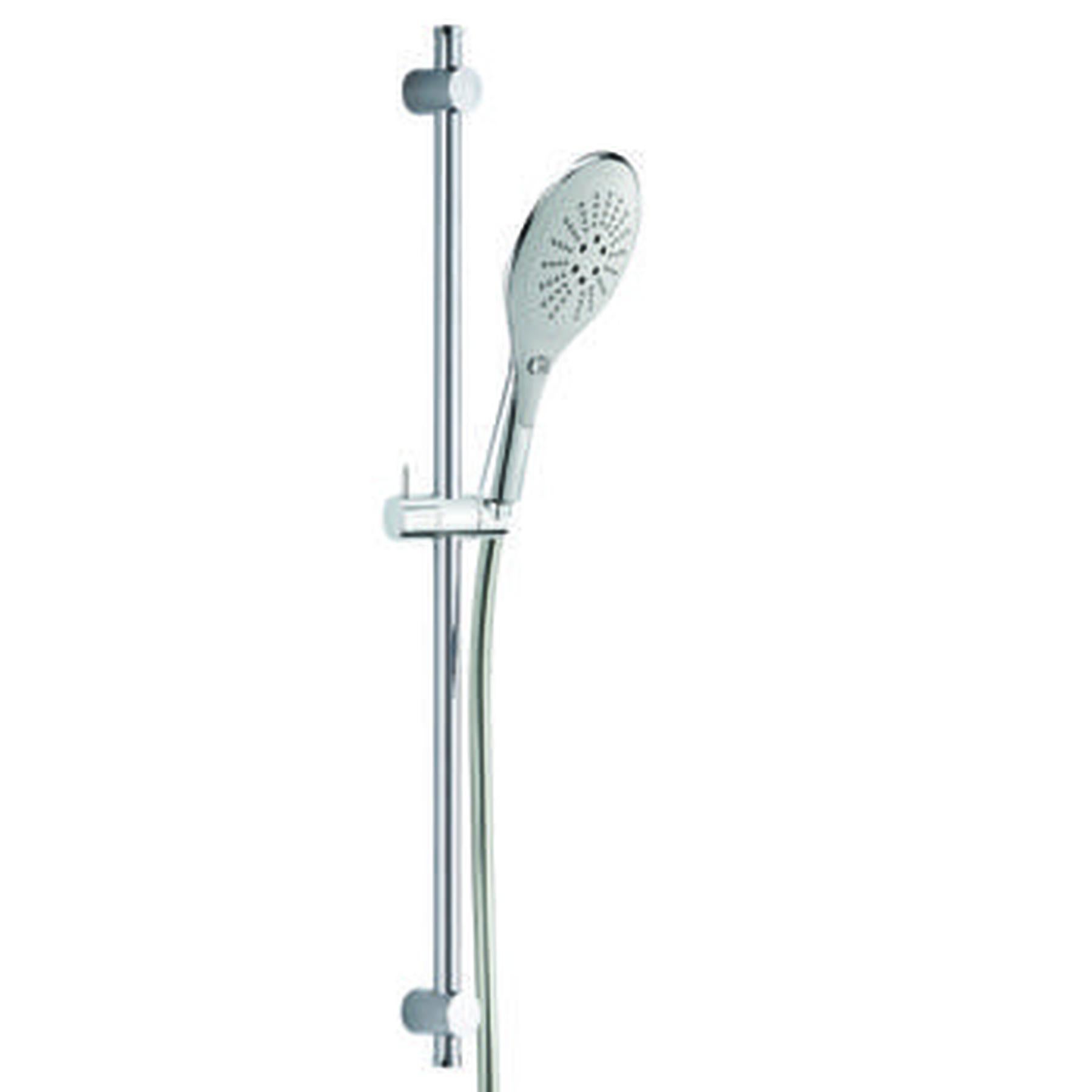 INOUIE + set, 3 chorros, barra de acero inoxidable Ø25x650mm, manguera ...