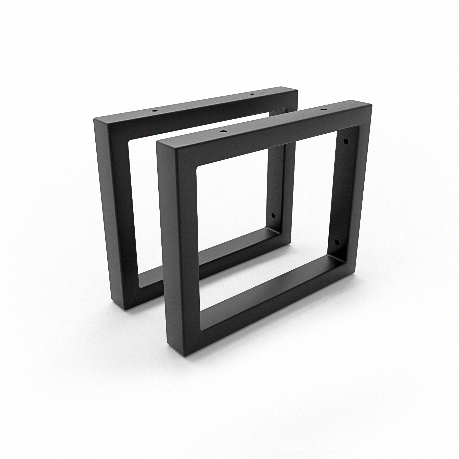 Support pour lavabo RHEIN - 20 cm de haut, 25 cm de profondeur, noir ...