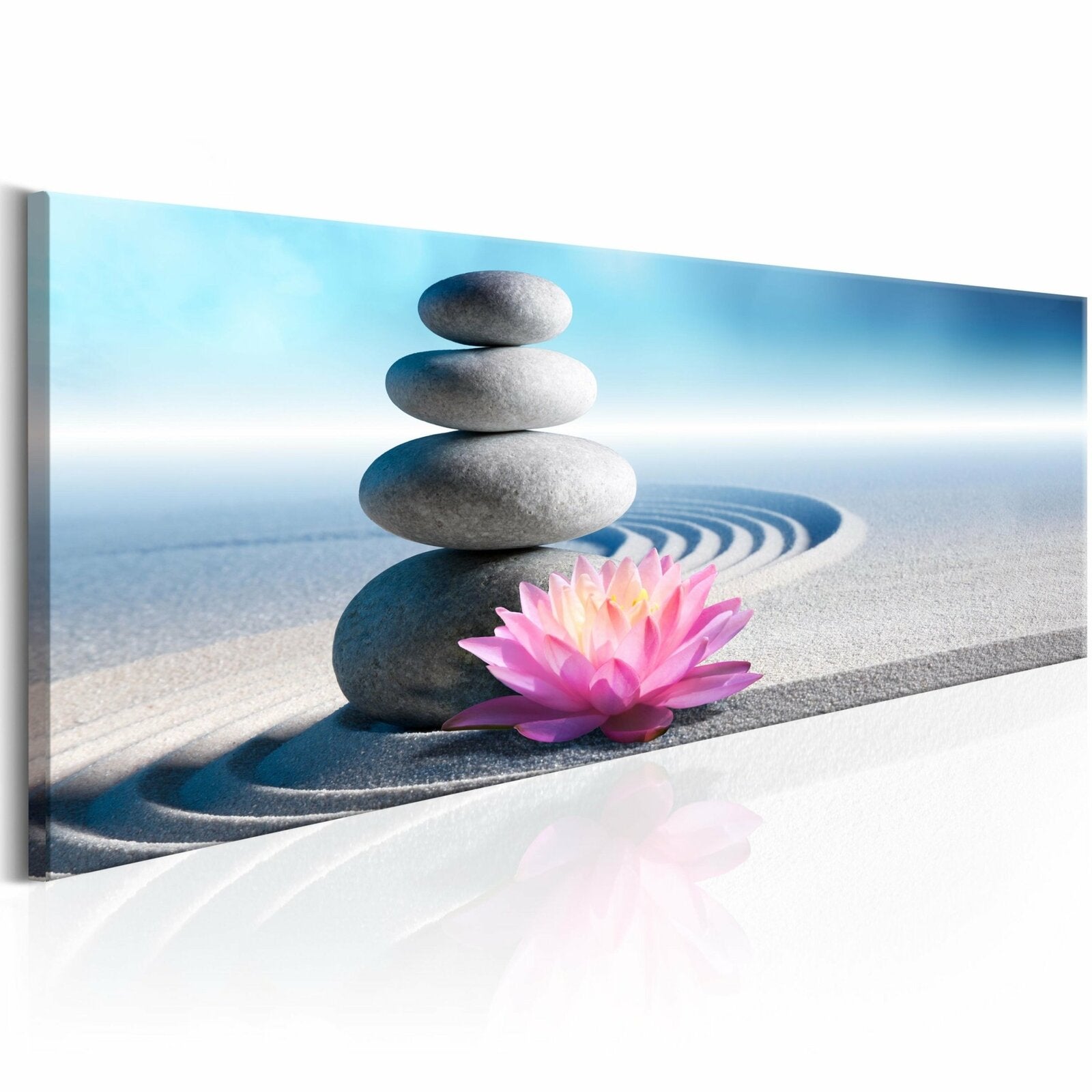 Tableau Jardin zen - 150 x 50 cm | Leroy Merlin