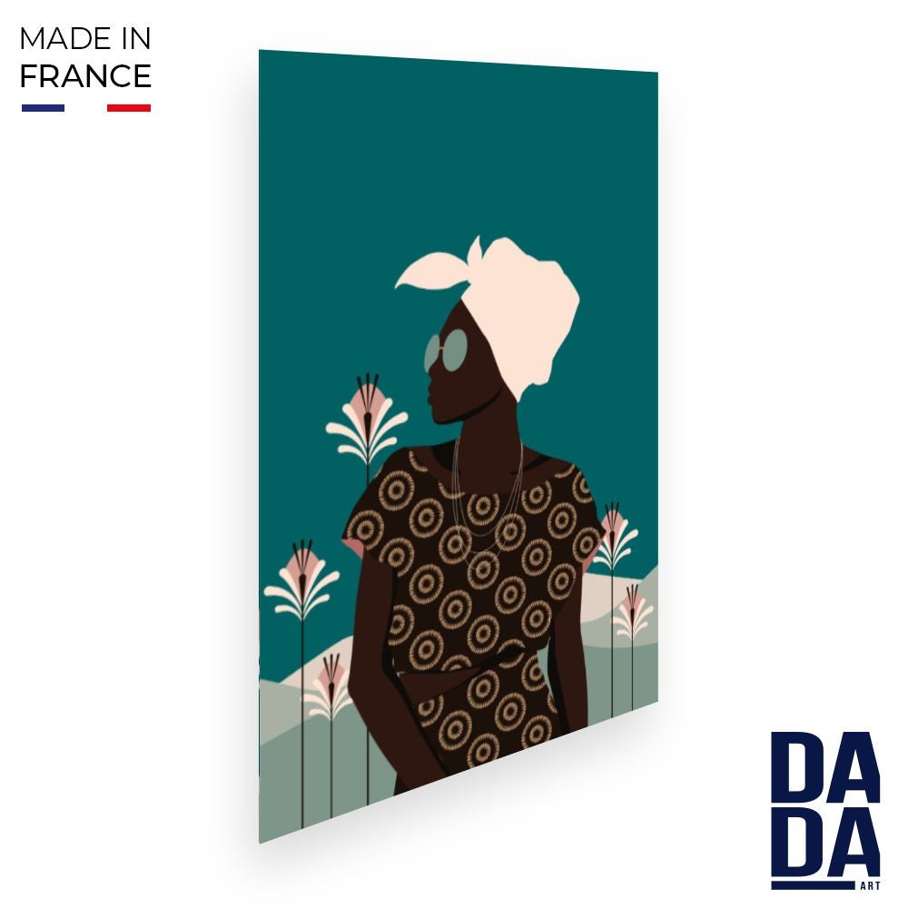 Affiche Femme élégante stylisée / 60x80cm / Fabriqué en France / DADA ...