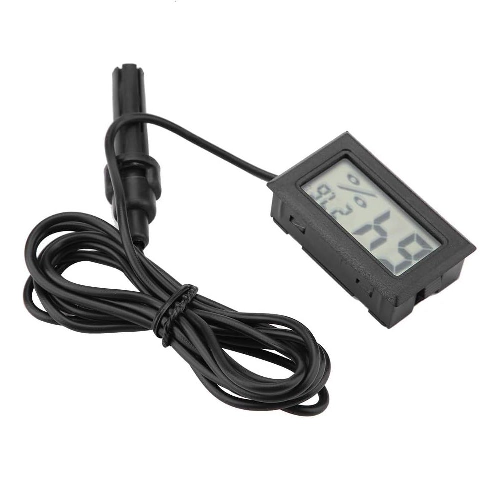Mini termometro igrometro, monitor con indicatore digitale LCD ...