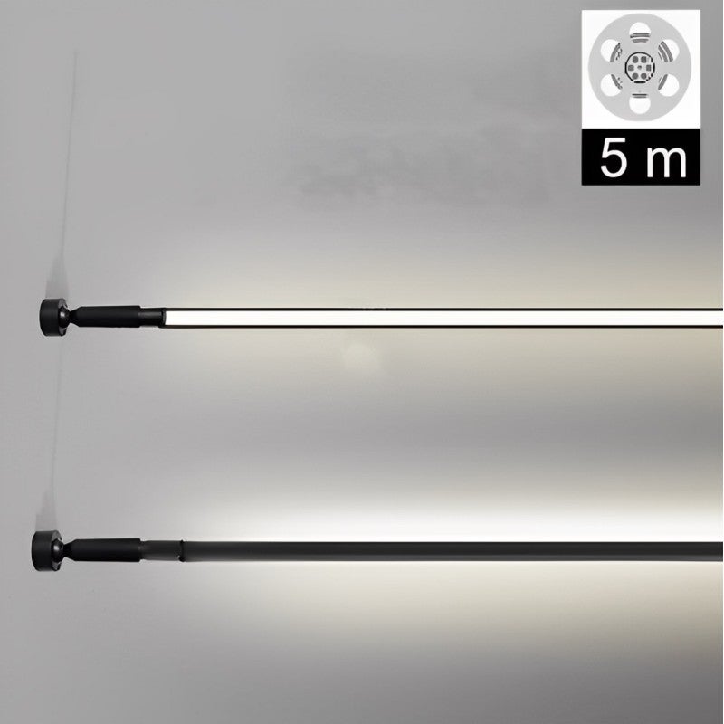 Kit SKYLINE - Linea di sospensione di strip LED. 2 supporti, 1 nastro ...