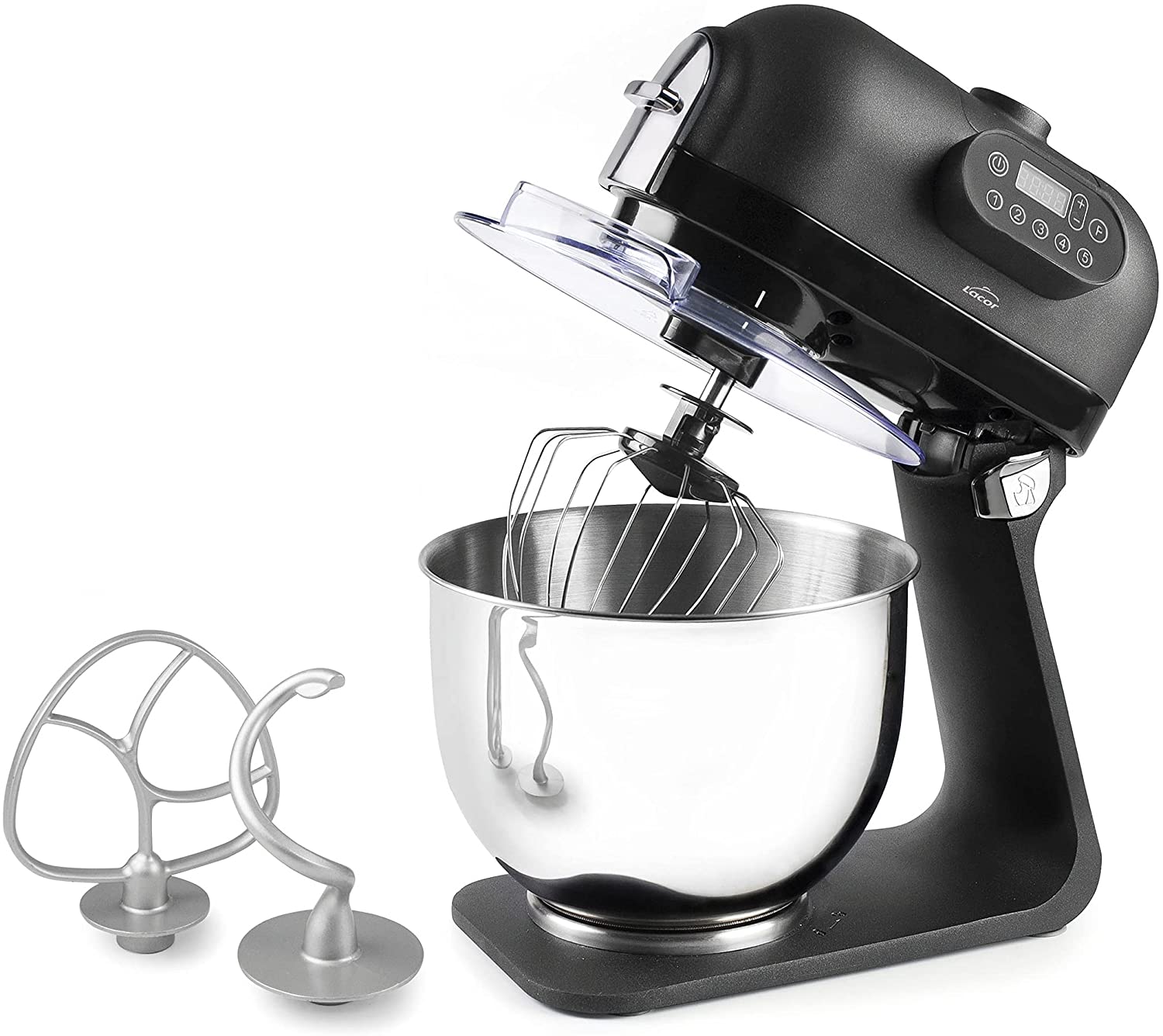 Lacor 69583 Batidora Eléctrica Delicy, Pan, Robot de Cocina Amasador, 5 ...