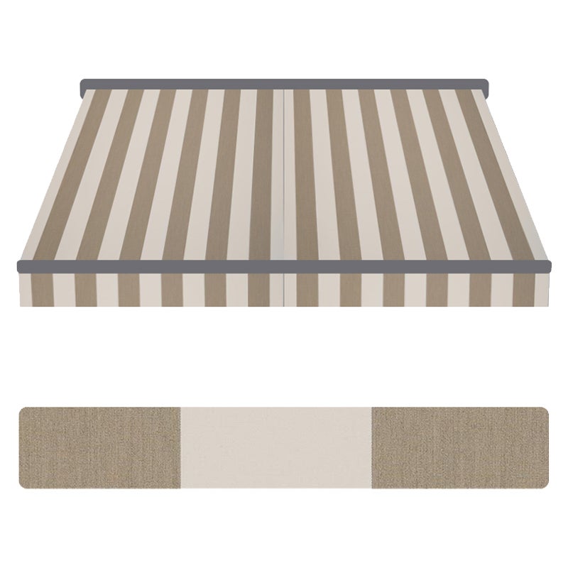 Toile de remplacement pour store banne 4,5 x 3 m - Tissu acrylique ...