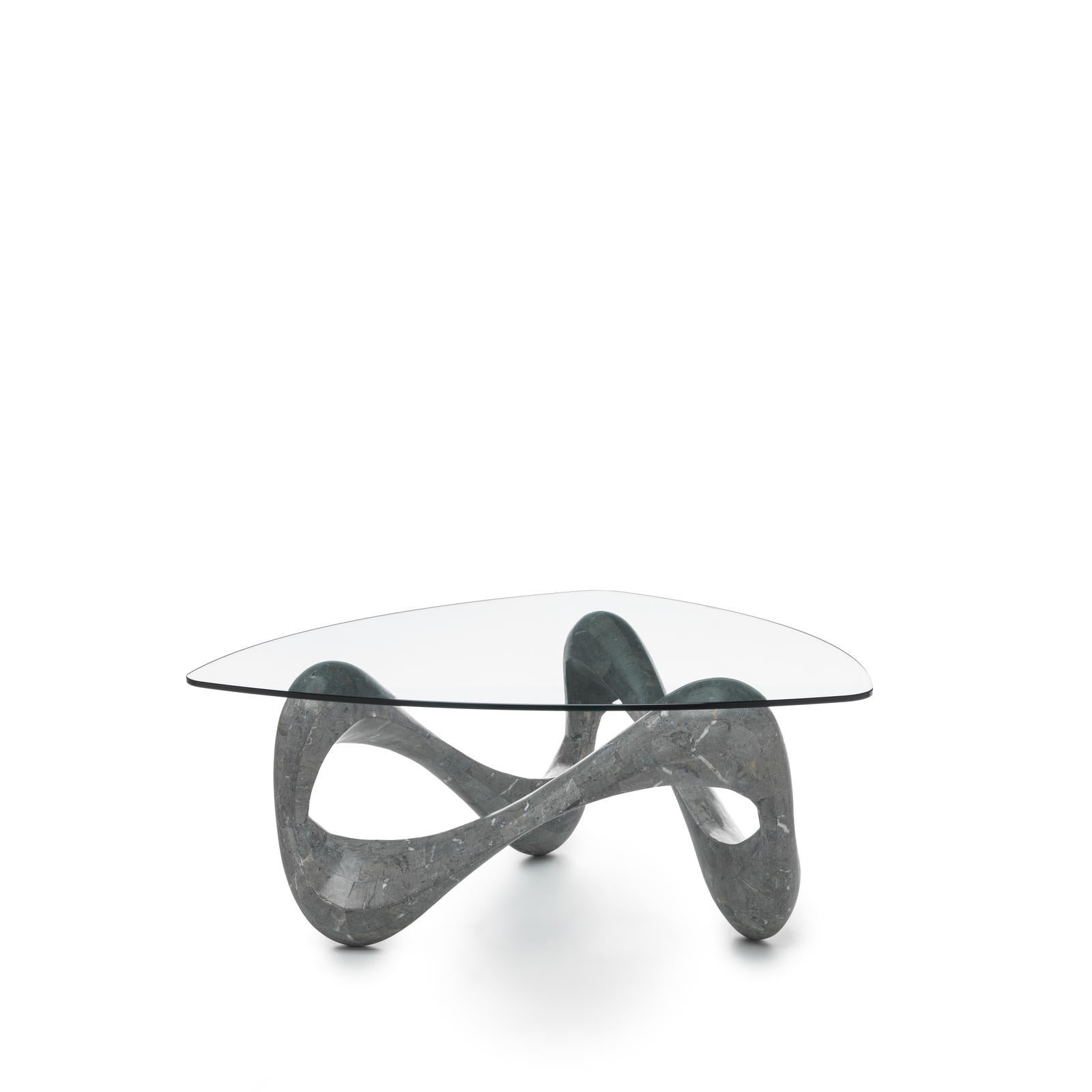 Tetris Table basse (100x100 Transparent) en verre trempé gris | Leroy ...