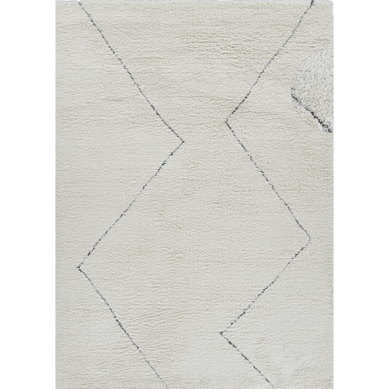 Tapis berbère shaggy - MARRAKECH 361 Noir - 240x340 cm | Leroy Merlin