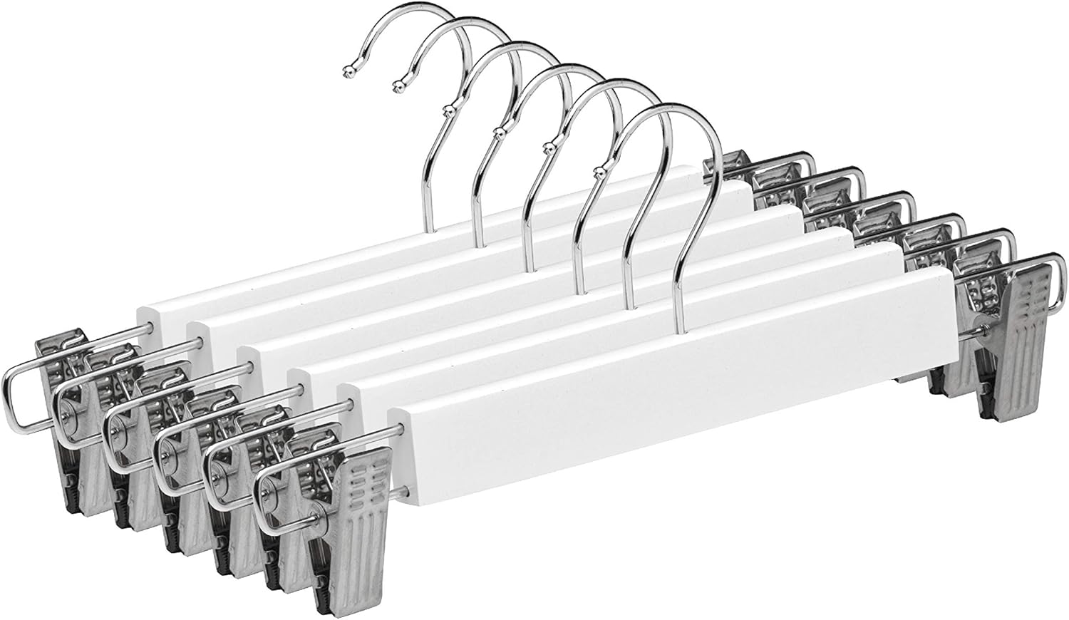 TODO HOGAR Percha Madera Maciza para Faldas, Pantalones y Vaqueros ...