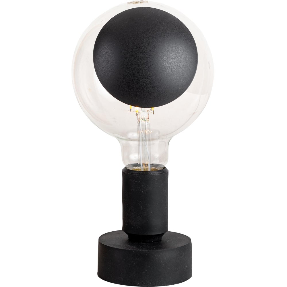 Lampe design à poser en silicone Tavolotto noir JARDINDECO | Leroy Merlin