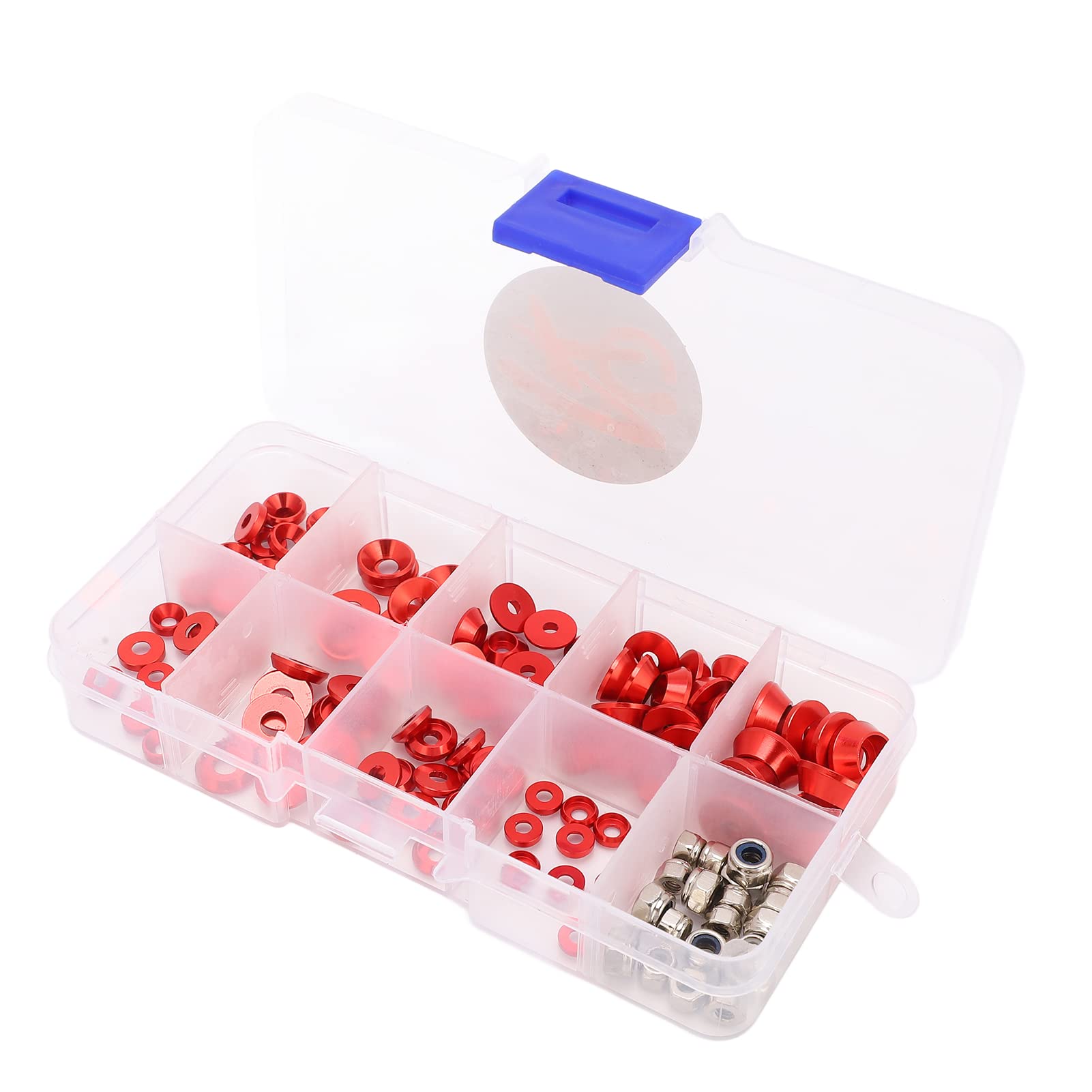 Kit de rondelles de vis RC, usinage CNC en alliage d'aluminium ...