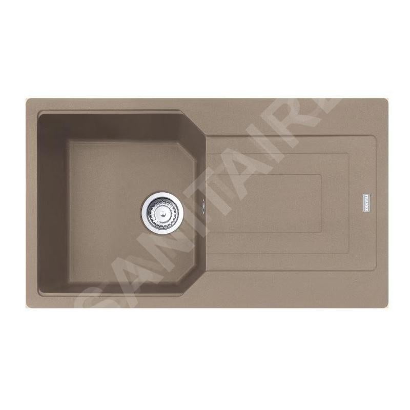 Franke Urban - Évier en fragranit UBG 611-86, 860x500 mm, cachemire 114 ...