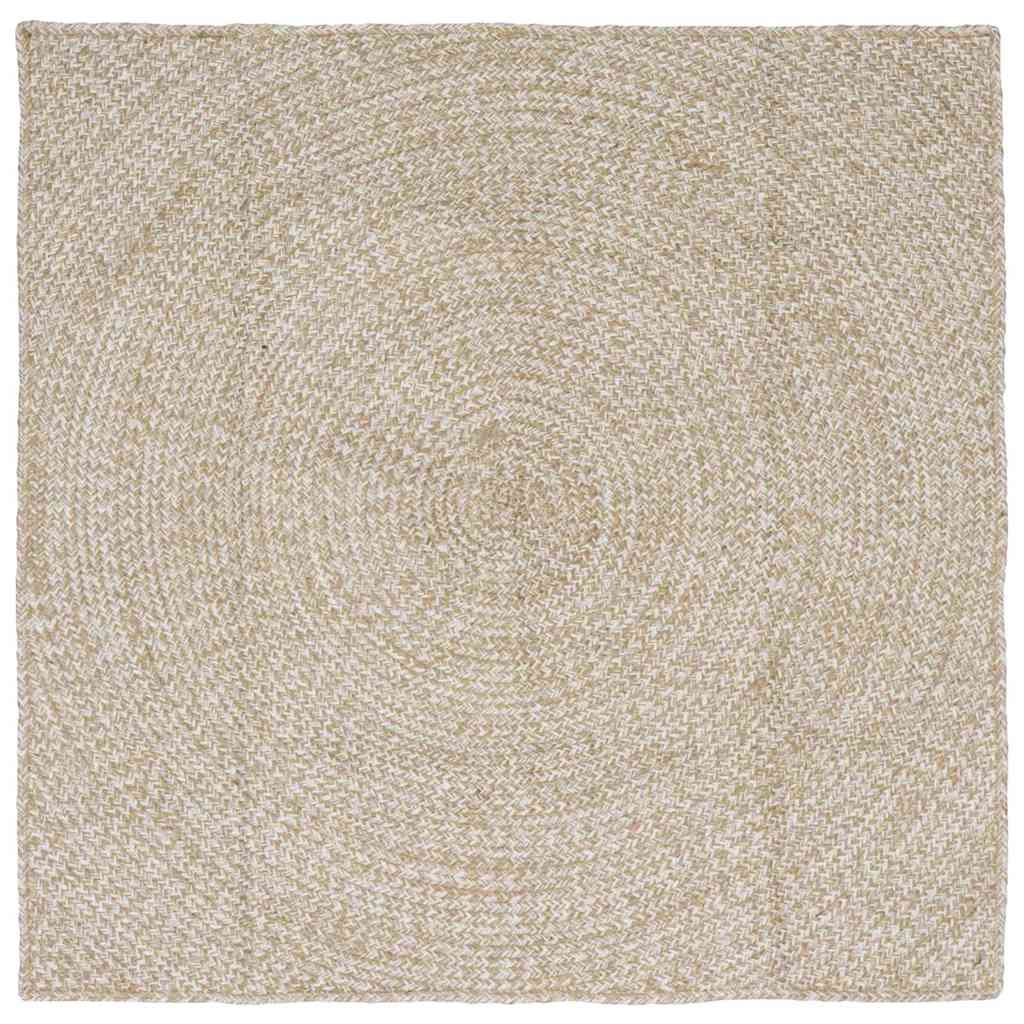 Alfombras de área Natural y 160 x 160 cm yute | Leroy Merlin