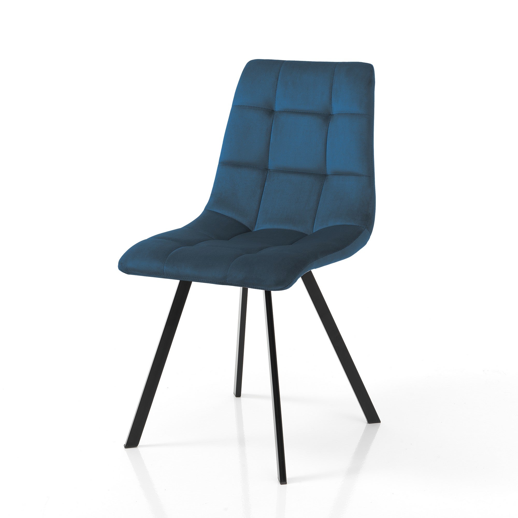 Chaise AMELIE BLEU | Leroy Merlin