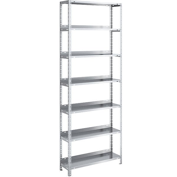 Hofe | Scaffale portadocumenti a vite | zincato | altezza scaffale 2200 ...