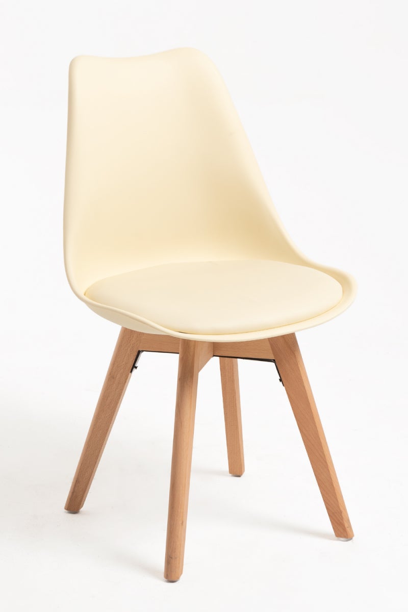 Pack 2 Sillas Synk Basic - Marfil | Leroy Merlin