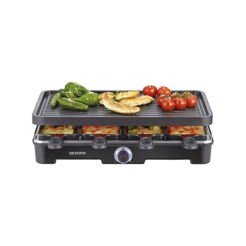 SEVERIN - Raclette Grill Plancha 1400 W Negro RG 9670 | Leroy Merlin