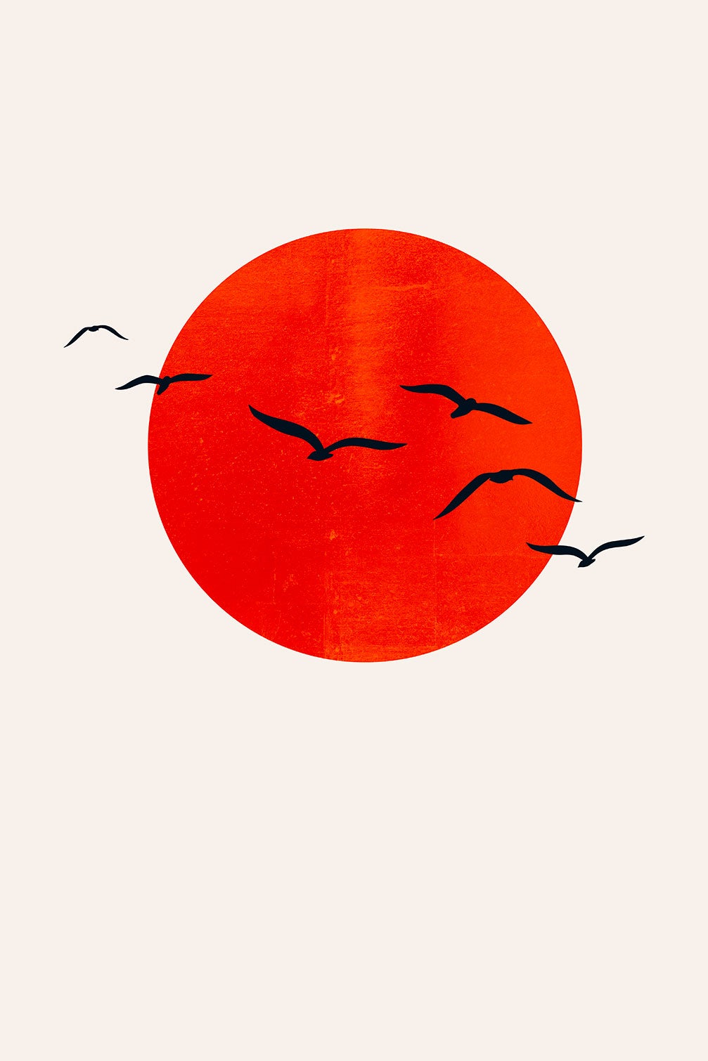 Tableau soleil levant - 60x90cm | Leroy Merlin