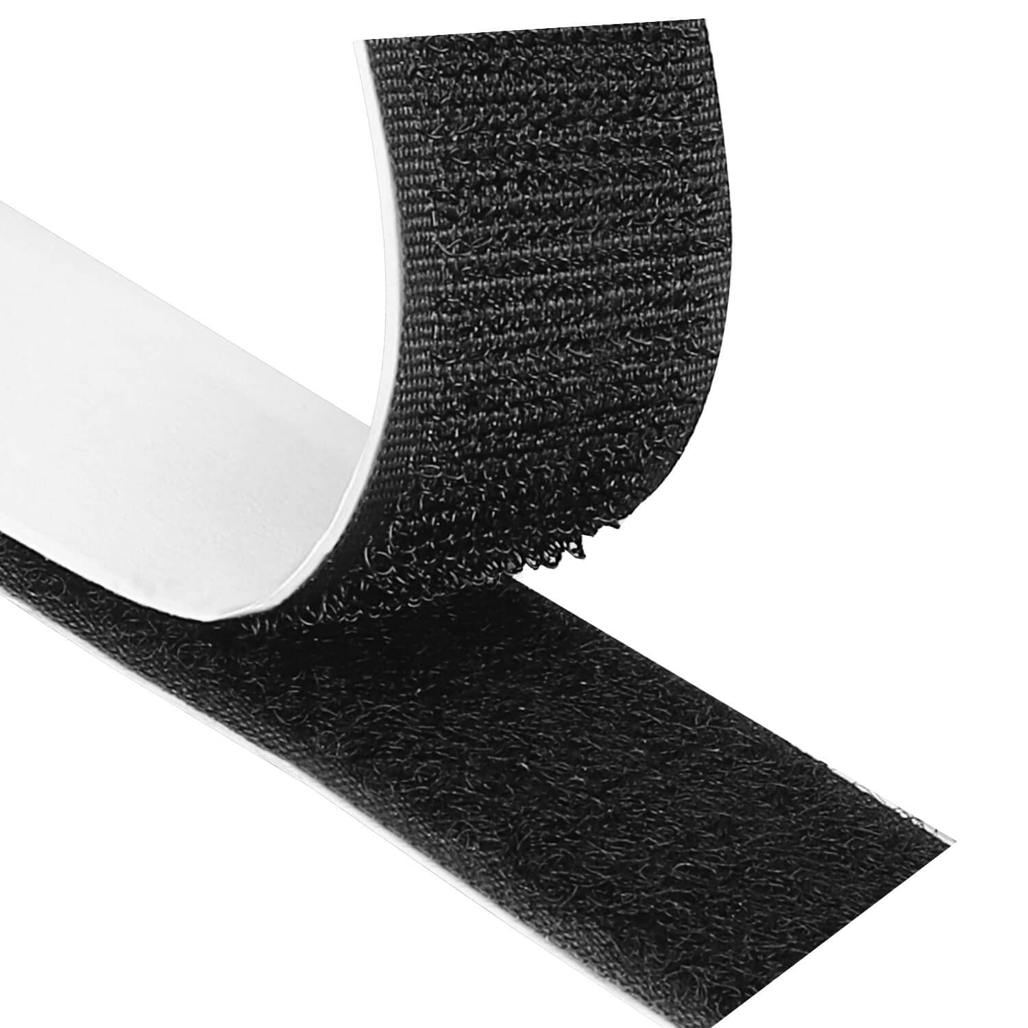 Ruban Velcro 3 m, adhésif, fixation, 30 mm de large (30 mm x 3 m, noir ...